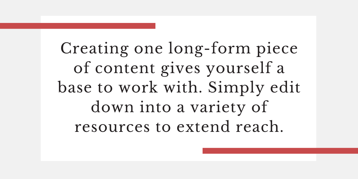How to Adapt Long-Form Content Into Multiple Resources - Ketner Group ...