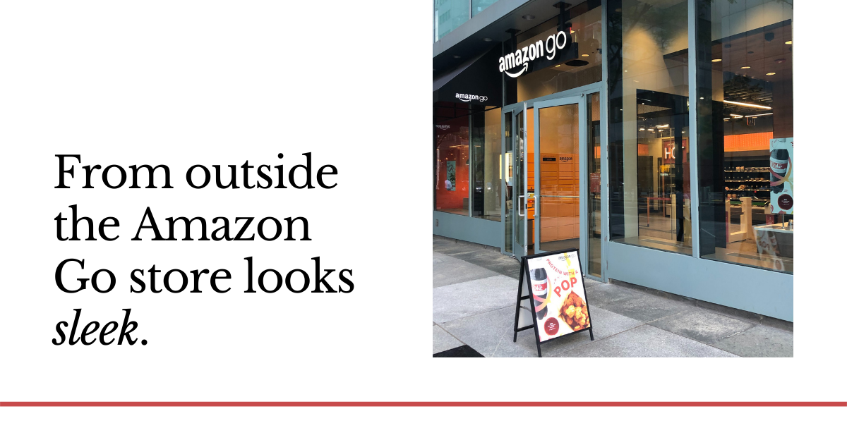 “It Feels Like Stealing!”: A First-Hand Experience at Amazon Go